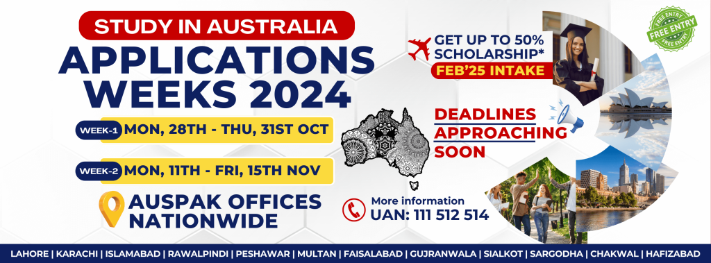Study in Australia Application Weeks